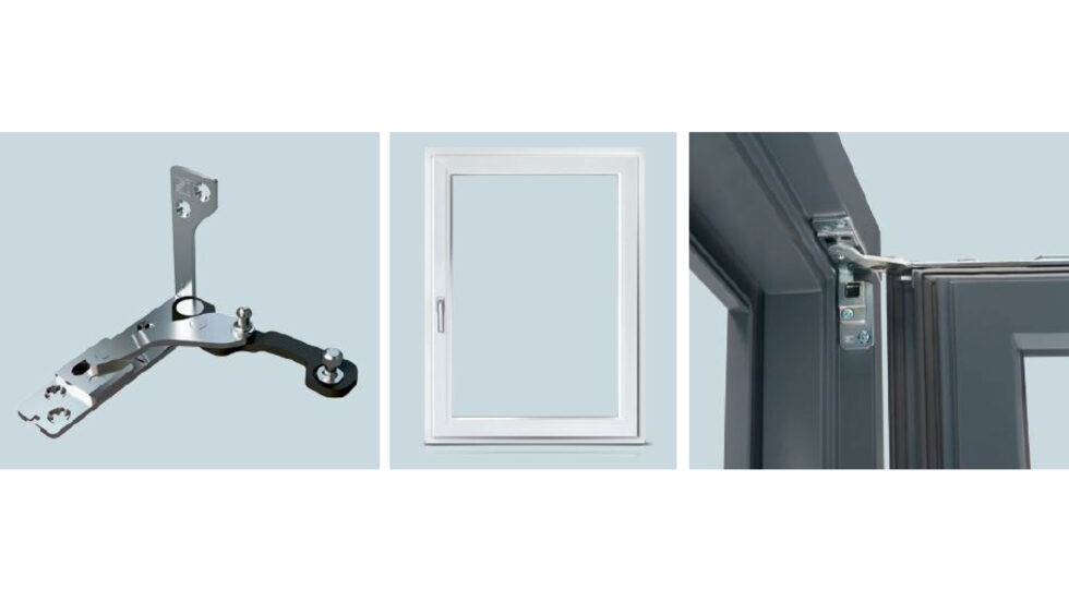 Concealed hinge for tilt & turn - Siegware - Architectural Innovations